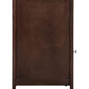 Glory Furniture 1 Drawer /1 Door Nightstand, Cappuccino