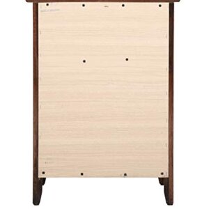 Glory Furniture 1 Drawer /1 Door Nightstand, Cappuccino