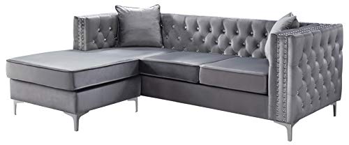 Glory Furniture Sofa Chaise, GRAY