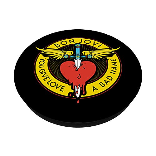 Bon Jovi You Give Love a Bad Name PopSockets Swappable PopGrip