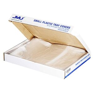 JMU Dental Tray Covers, Disposable Clear Plastic Sleeve, Ritter Size B 10.5" x 14", Box of 500