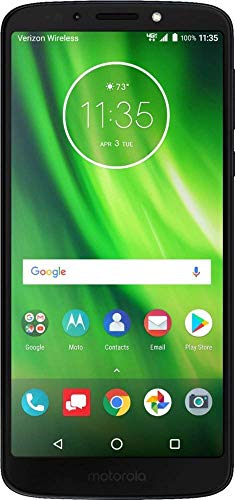 Verizon Prepaid Motorola Moto G6 Play 16GB No-Contract Smartphone, Deep Indigo Color - Locked to Verizon Wireless (Renewed)