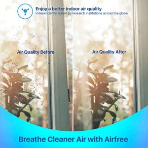 Airfree Duo - Filterless Air Purifier That Can Also Remove Odors - Remove Mold, and Allergens - Filterless Completely Silent Mode - Covers Up to 350 sq ft – Black