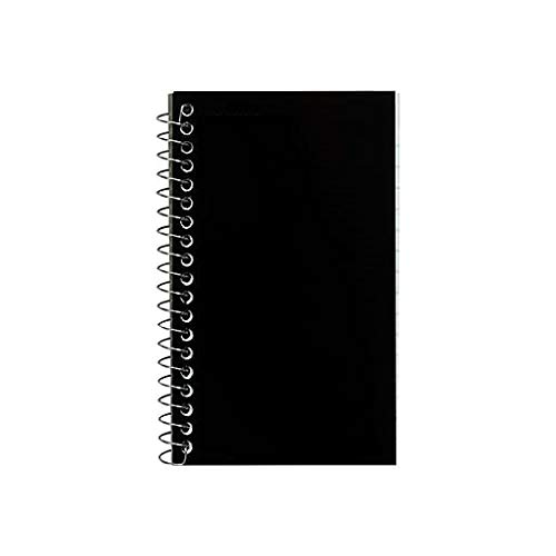 1InTheOffice Wirebound Spiral Memo Books, Memo Pads, 3" x 5", College Ruled, Small Notepad 3x5, Assorted, 75 Sheets/Pad, 10 Pads/Pack