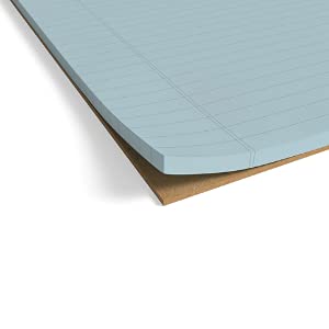 1InTheOffice Legal Pads Narrow Ruled 5x8, Narrow Ruled Note Pad, Assorted Colors, Pastel, 50 Sheets/Pad, 6 Pads/Pack