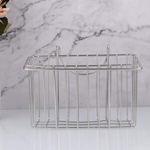 TOPBATHY 1 pc Sink Caddy Stainless Steel Kitchen Hanging Storage Basket Organizer Drain Rack Sponge Holder for Kitchen Bathroom