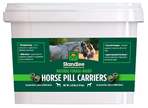 Standlee Hay Company Premium Products Horse Pill Carriers, 2lb Tub