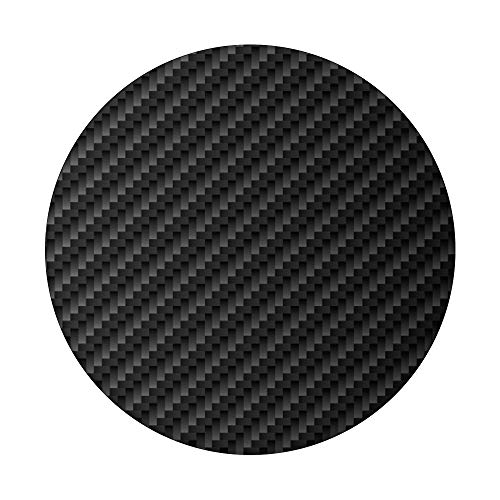 Design For Guys, Black Carbon Like Fiber Sleek Looking Gift PopSockets PopGrip: Swappable Grip for Phones & Tablets