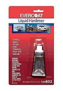 evercoat-602 fiberglass liquid hardener resin (1 tube) (fib-602)