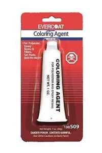 evercoat 509 fiberglass resin white color agent 1 oz (evercoat-509)