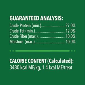 FELINE GREENIES Adult Dental Cat Treats, Catnip Flavor, 9.75 oz. Tub