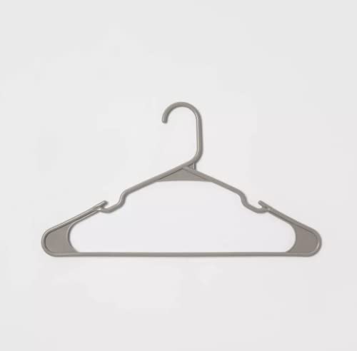 Room Essentials 18-Pack Hangers (Gray)