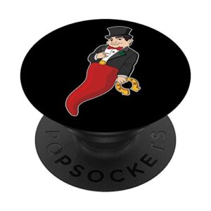 italian lucky charm scartellato gobbo napoletano smorfia popsockets popgrip: swappable grip for phones & tablets