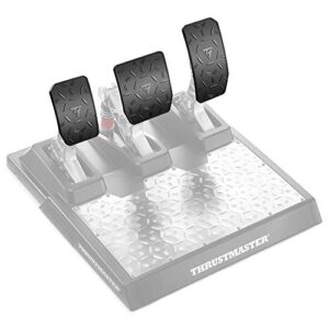 t-lcm rubber grip: 100% texturized rubber covers for the thrustmaster t-lcm pedals pedal set (electronic games)