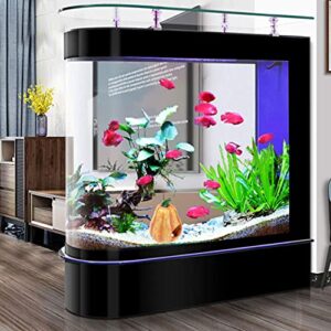 Balacoo Aquarium Resin Ornament Pumpkin Design Fish Tank Hide Hut Underwater Landscape Decorations Hideaway for Betta, Small Lizards, Turtles, Reptiles, Amphibians (Thin Pumpkin)