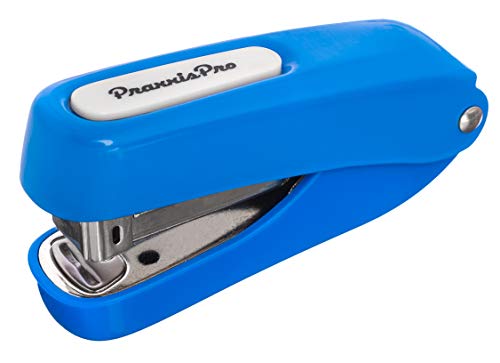 Aria-Plus Half-Strip Mini Stapler (Blue)