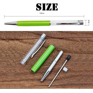 28 PACK Empty Tube Floating DIY Pens,2 Colors,Metal Ballpoint Pen,Building your favorite Liquid Sand Pens Gift