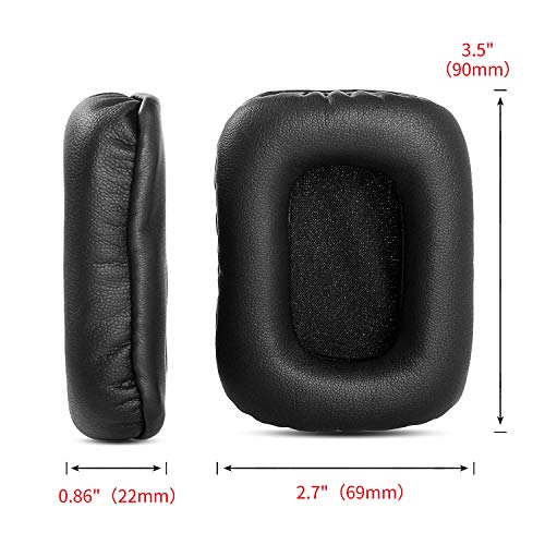 1 Pair Ear Pads Cushions Covers Replacement Earpads Foam Pillow Compatible with August EP650 EP 650 Bluetooth Headset Headphone