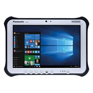 Panasonic Toughpad FZ-G1, Intel Core i5-4310U 2.0GHz, 8GB, 256GB SSD, 10.1 WUXGA Multi Touch + Digitizer, WiFi, Bluetooth, Webcam, Rear Cam, Windows 10 Pro, 4G LTE, Serial Port (Renewed)