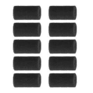 golden pearl 10 pieces black pre-filter sponge foam roll accessories for aquarium fish tank