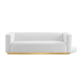 Modway Charisma Sectional, White