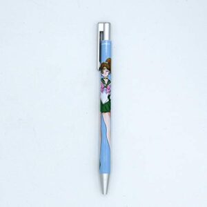 Sailor Moon Pen Set Featuring Sailor Mercury, Mars, Jupiter, Venus and Sailor Moon Set of Five