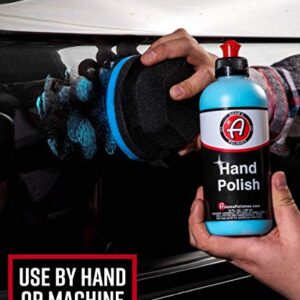 Adam’s Hand Polish Paint Revive | Ultimate Top Coat Polish & Glaze Infused with Polymer Protection Wax Sealant | Correct, Finish, & Protect New Mirror Like Finish All-in-One Formula (12oz)