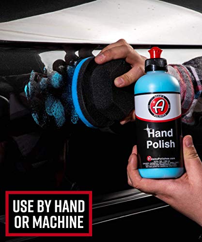 Adam’s Hand Polish Paint Revive | Ultimate Top Coat Polish & Glaze Infused with Polymer Protection Wax Sealant | Correct, Finish, & Protect New Mirror Like Finish All-in-One Formula (12oz)