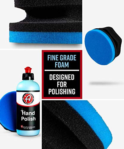 Adam’s Hand Polish Paint Revive | Ultimate Top Coat Polish & Glaze Infused with Polymer Protection Wax Sealant | Correct, Finish, & Protect New Mirror Like Finish All-in-One Formula (12oz)