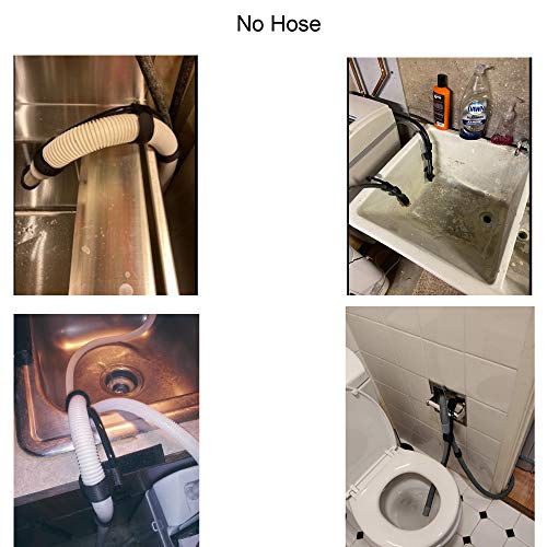 YYST Flexible Laundry Tub Washing Machine Discharge Hose Clip Hose Holder (1)