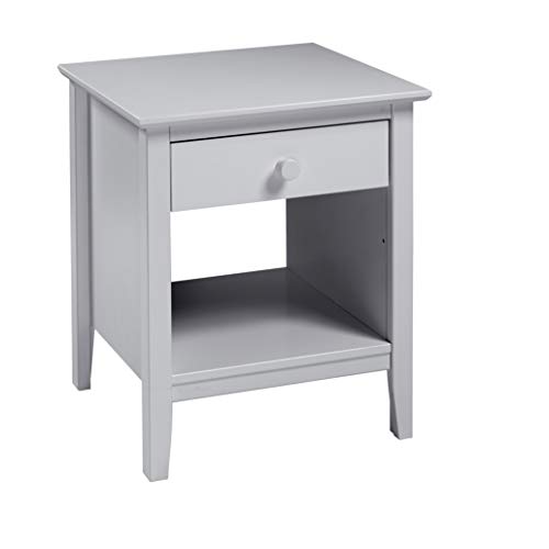 Simplicity Nightstand, Dove Gray