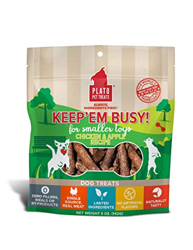 Plato Keep Em' Busy Chicken + Apple for Small Toys 5oz