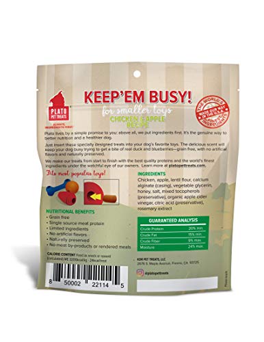 Plato Keep Em' Busy Chicken + Apple for Small Toys 5oz