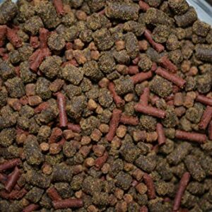 AQUATICBLENDEDFOODS ABF Axolotl Food Mix, Soft BITS & Mini Sticks,Bloodworm,Earthworm,Krill,ABF284 (3oz) - Heat Sealed for Freshness - 24HR Ship