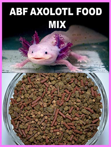 AQUATICBLENDEDFOODS ABF Axolotl Food Mix, Soft BITS & Mini Sticks,Bloodworm,Earthworm,Krill,ABF284 (3oz) - Heat Sealed for Freshness - 24HR Ship