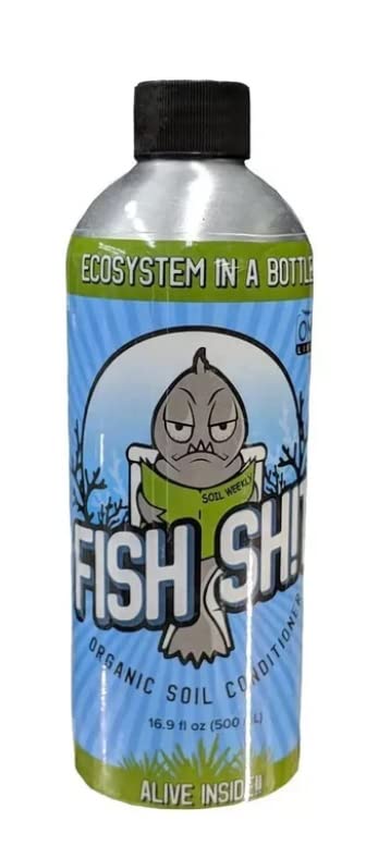 Fish Head Farms Organic Soil Conditioner for Yield and Flavor Enhancement. Useful in both Garden and Hydroponics Applications. 500 mL