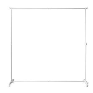 Don't Look at Me - Privacy Room Divider - Basics Extendable - White Frame with Black Fabric