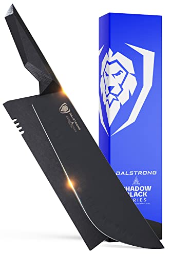 Dalstrong Bull-Nose Butcher Knife - 10 inch - Shadow Black Series - Black Titanium Nitride Coated - High Carbon 7CR17MOV-X Vacuum Treated Steel - Breaking Kitchen Knife - Sheath - NSF Certified