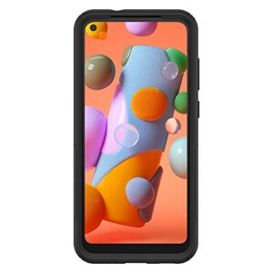 OtterBox Galaxy A11 Commuter Series Lite Case - BLACK, Slim & Tough, Pocket-Friendly, with Open Access to Ports and Speakers (No Port Covers),