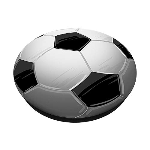 Soccer Ball Cool Hobby Sports Football Player Coach Gift PopSockets Swappable PopGrip