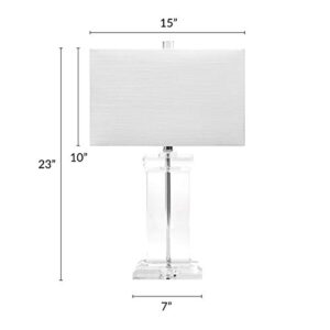 nuLOOM MCT11AA Toledo 25" Crystal Table Lamp, Height, Clear