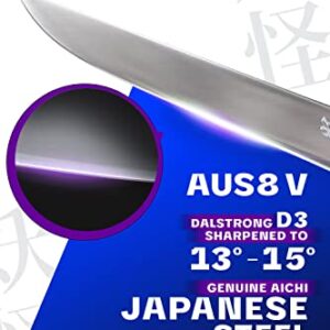 Dalstrong Boning Knife - 6 inch - Phantom Series - Japanese High-Carbon AUS8 Steel - Pakkawood Handle - Sheath Included