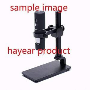 HAYEAR Small Camera Bracket 35mm (1.4 Inch) Diameter Holder for USB Digital Endoscope Microscope All Aluminum Alloy Solid Base Platform Portable