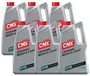 mothers 01548 cmx ceramic wash & coat, 48 oz (6 pack)