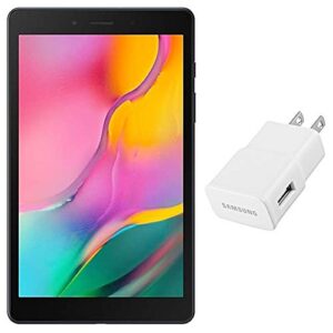 samsung galaxy tab a 8.0" (2019, wifi + cellular) 32gb, 5100mah battery, 4g lte tablet & phone (makes calls) gsm unlocked sm-t295, international model (black)