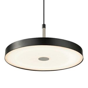 Globe Electric 60766 Novogratz x Globe Pendant, Matte Black with Brushed Brass