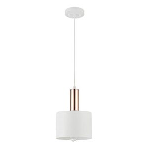 globe electric 60763 novogratz x globe pendant, matte white