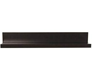 InPlace Shelving 47.24" W x 4.5" D x 3.5" H Black Picture Ledge Shelf 9602060E