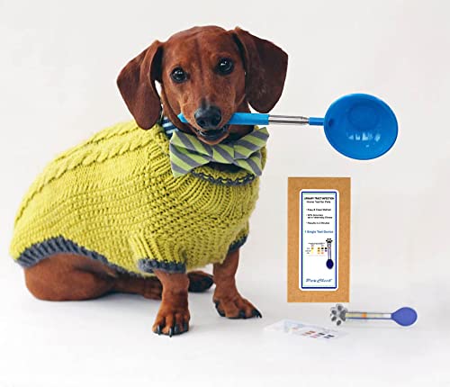 PawCheck UTI Test Kit for Dogs with Reusable P-Scoop Telescopic Urine Collector