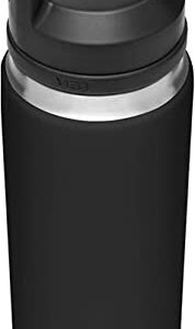 YETI Rambler 36 oz Bottle, Vacuum Insulated, Stainless Steel with Chug Cap, Black